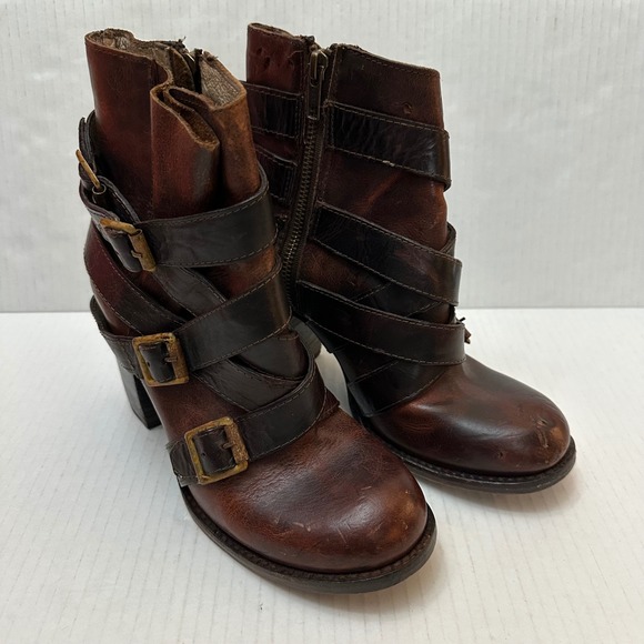 Freebird by Steven | Shoes | Free Bird Steven Hustl Booties Womens 7 ...
